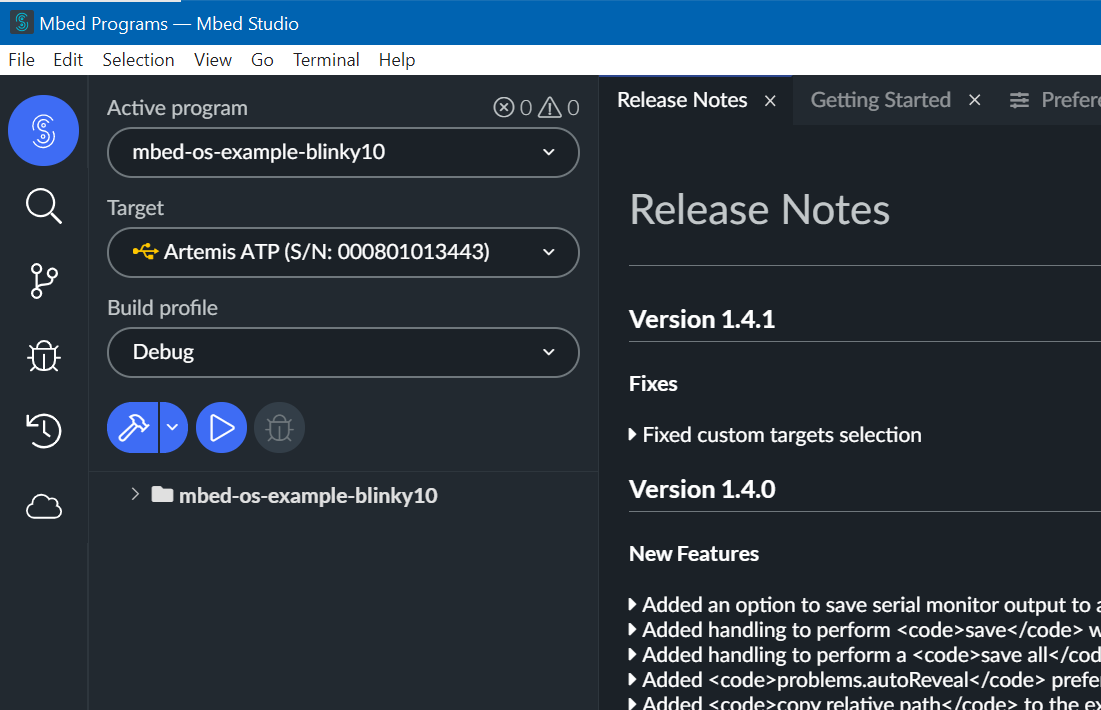 Sparkfun RedBoard Artemis ATP on Arm®︎ Mbed™︎ OS - element14 Community