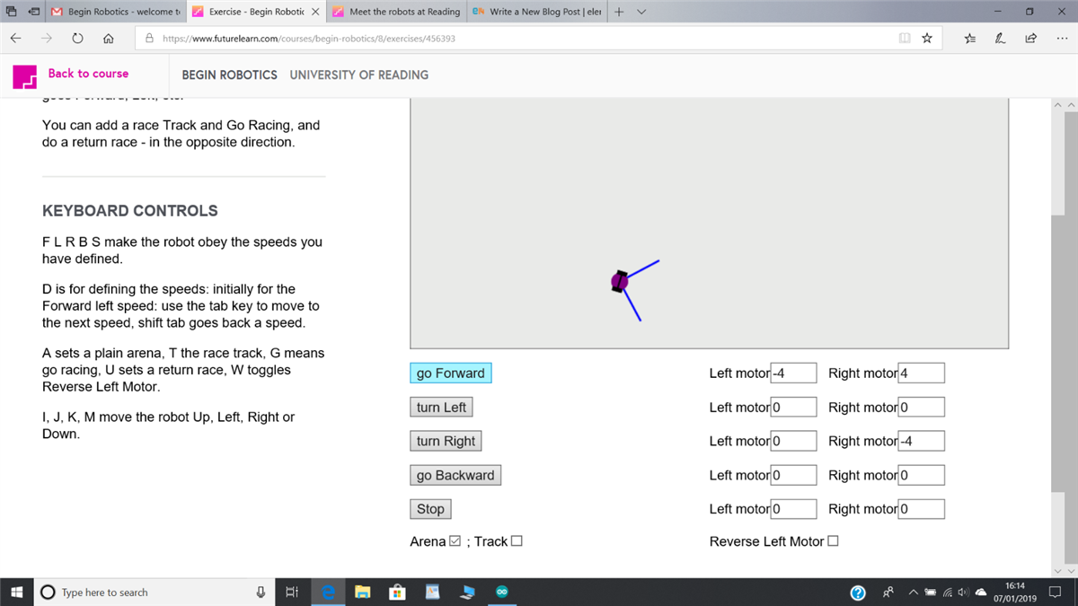 Studying : Begin Robotics : Week 1 - element14 Community