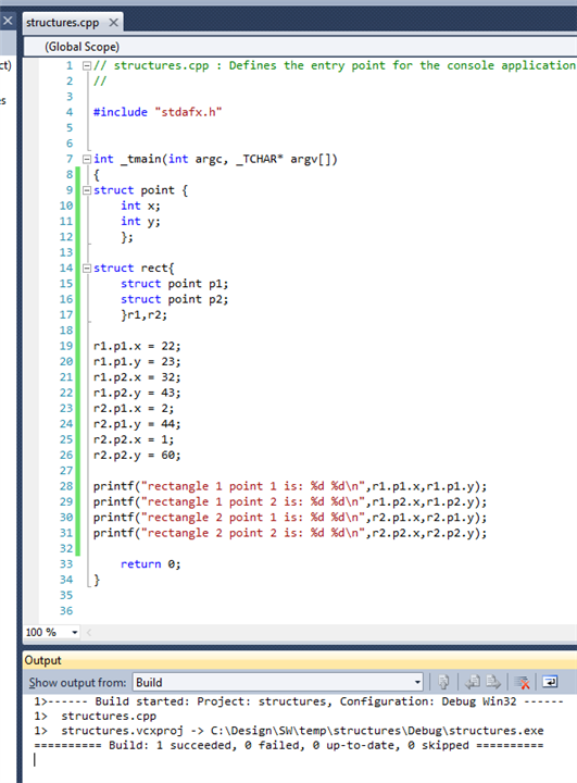 Flight Simulator 101 or back to college - part 16: C Structures with in Structures - element14 ...