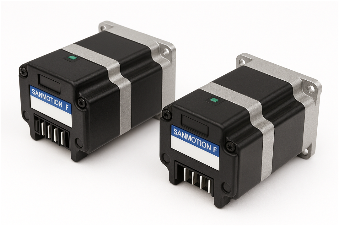 56mm² Stepper Motor with Integrated Driver – EAO Ltd Introduces Sanyo ...