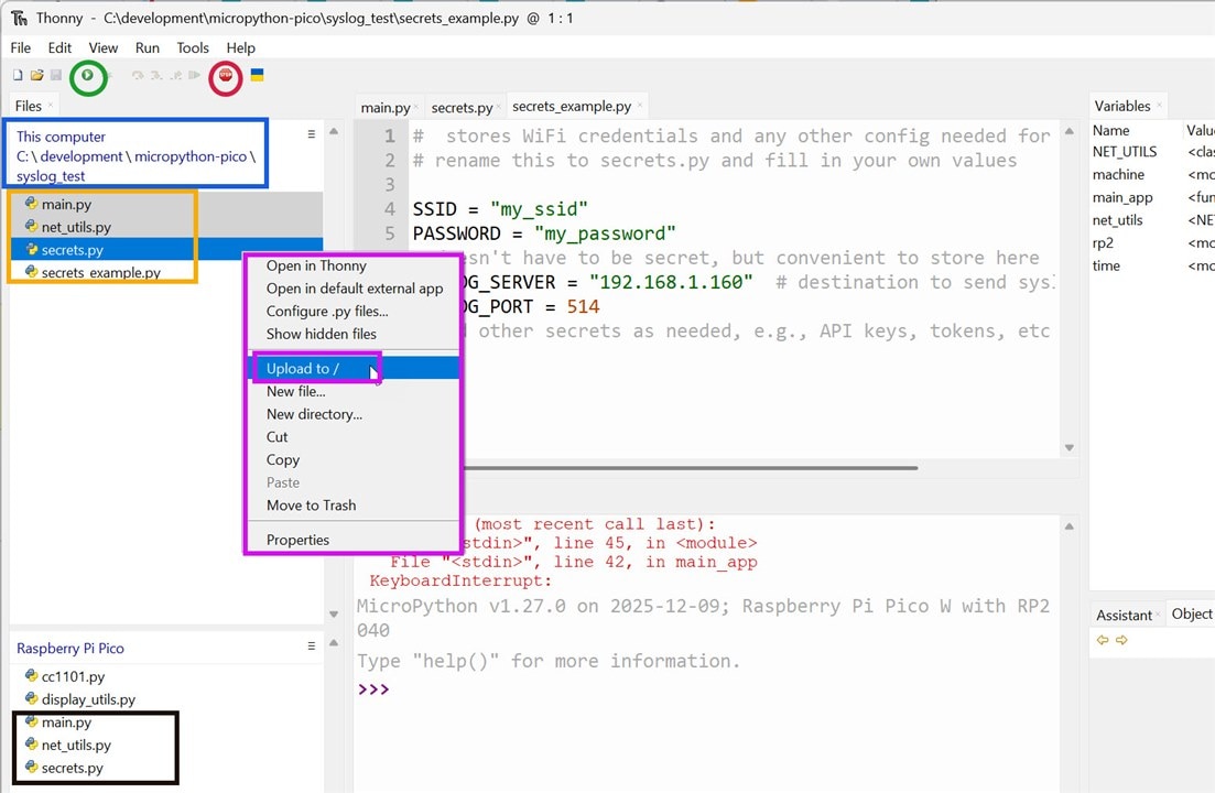 Syslog: Sending Log Messages to a Server with MicroPython - element14 Community