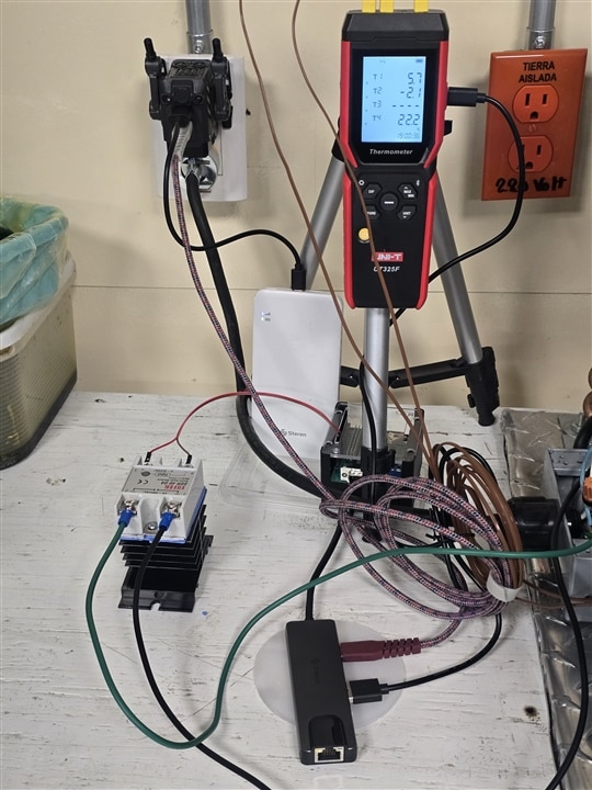 Chiller temperature monitoring for electrochemical processing ...