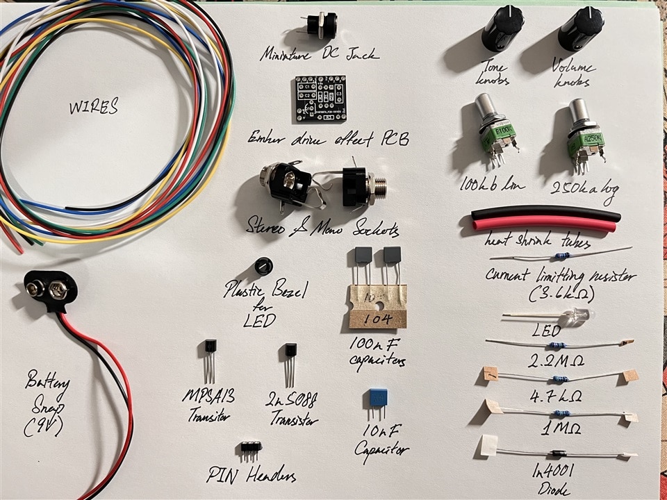 Finishing My Overdrive Effect Guitar Pedal Kit - element14 Community