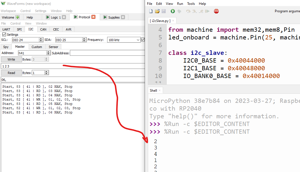 RPI Pico as an I2C slave device - Forum - Raspberry Pi - element14 Community