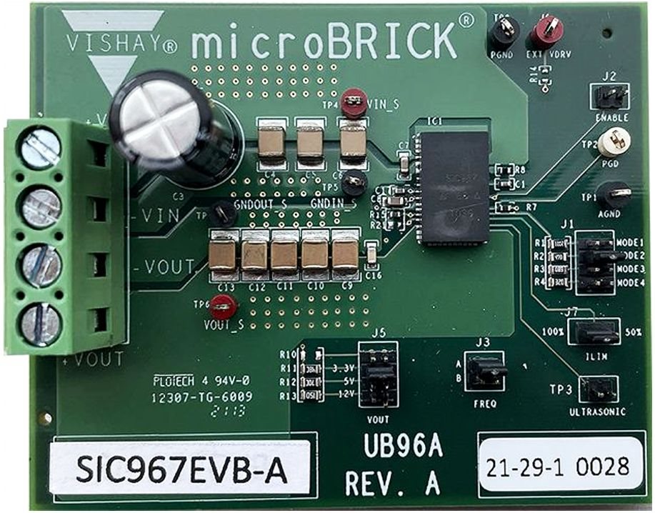 Vishay microBRICK SiC967EVB-A DC-DC Converter - element14 Community