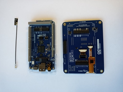 Arduino GIGA with Display Shield roadtest - exploring possibilities of ...