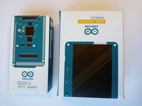 Arduino GIGA with Display Shield roadtest - exploring possibilities of ...