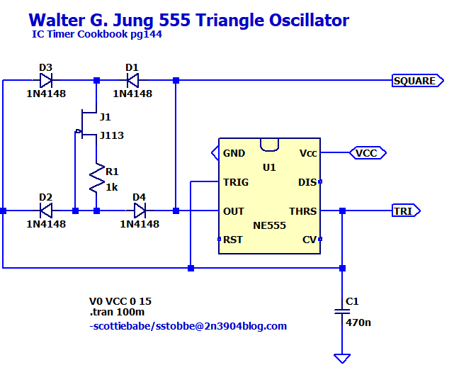 Walter June’s 555 Triangle Waveform Oscillator - element14 Community