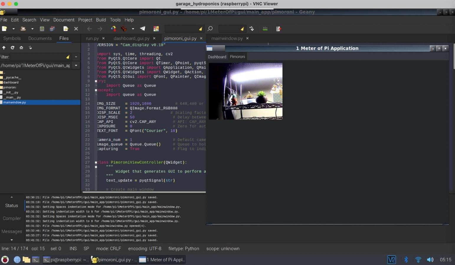 2Pi Microgravity Garden Blog 10 | Improved GUI and Project Summary - element14 Community