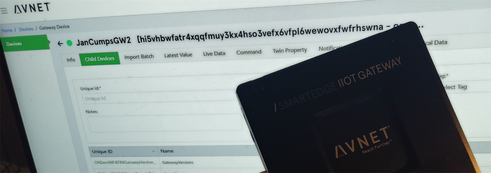 Connect to AVNET iotconnect.io with Python IoTConnectSDK and BLE - part 6: Register as a Gateway ...