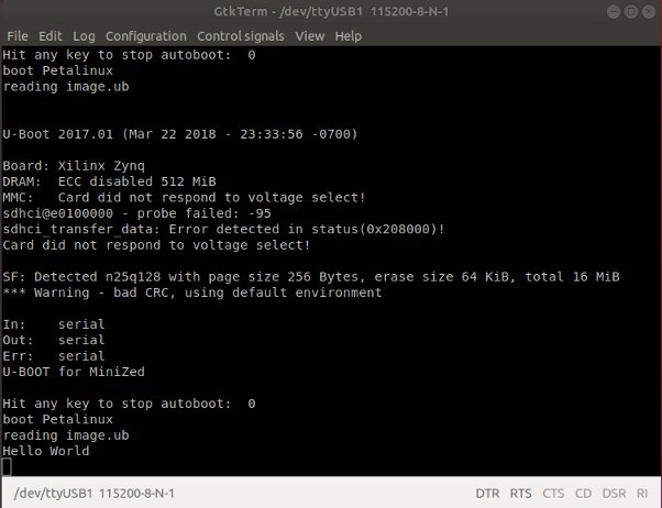 Evaluating MiniZed with Vitis - element14 Community