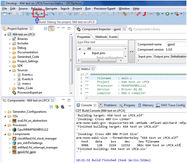 Merging NXP LPCXpresso IDE with the Kinetis Design Studio, Processor ...