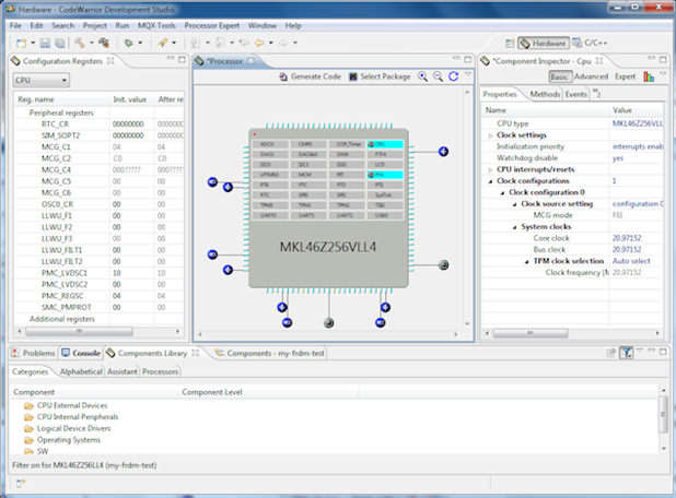 Frdm Kl46z Getting Started 2 Using Processor Expert Element14 Community