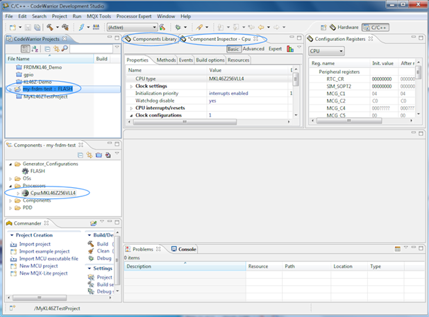Frdm Kl46z Getting Started 2 Using Processor Expert Element14 Community