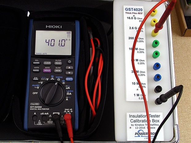 High value precision resistors for multimeter and insulation test ...