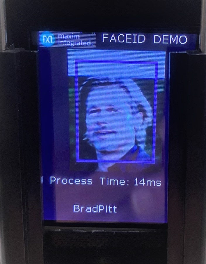 MAX78000FTHR FaceID Demo - element14 Community