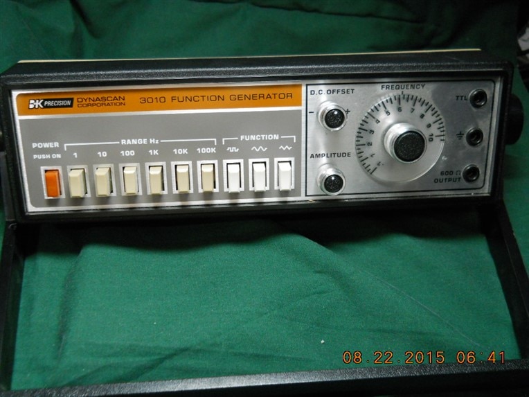 NexGen: Lab: B&K Precision 3010 Function Generator - element14 Community