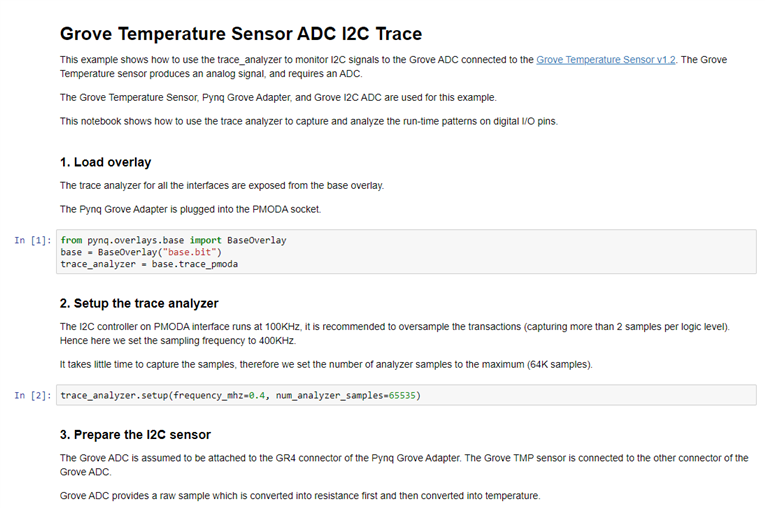 PYNQ-Z2 Getting Started - I2C Trace Analyzer - element14 Community